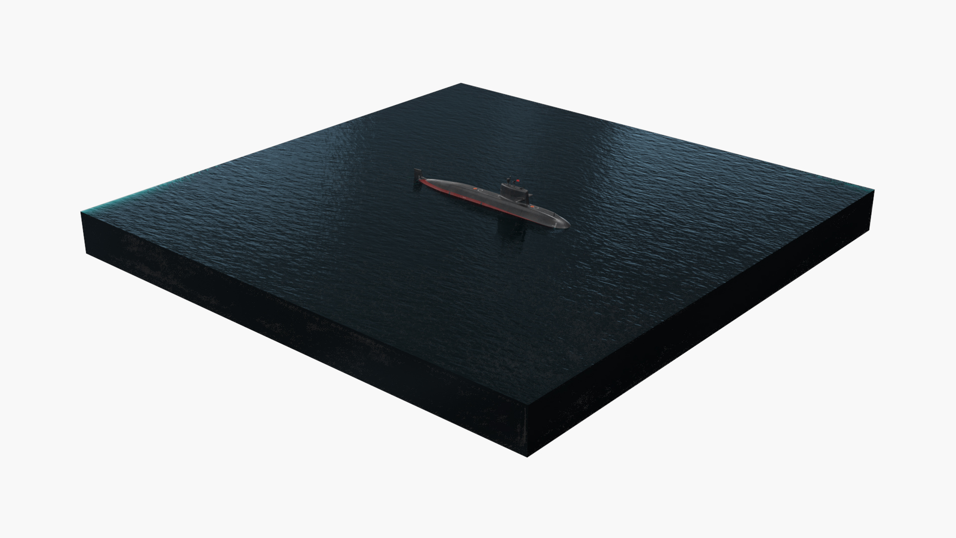 3D Chinese Navy Attack Submarine Type 039A In Water - TurboSquid 2417949