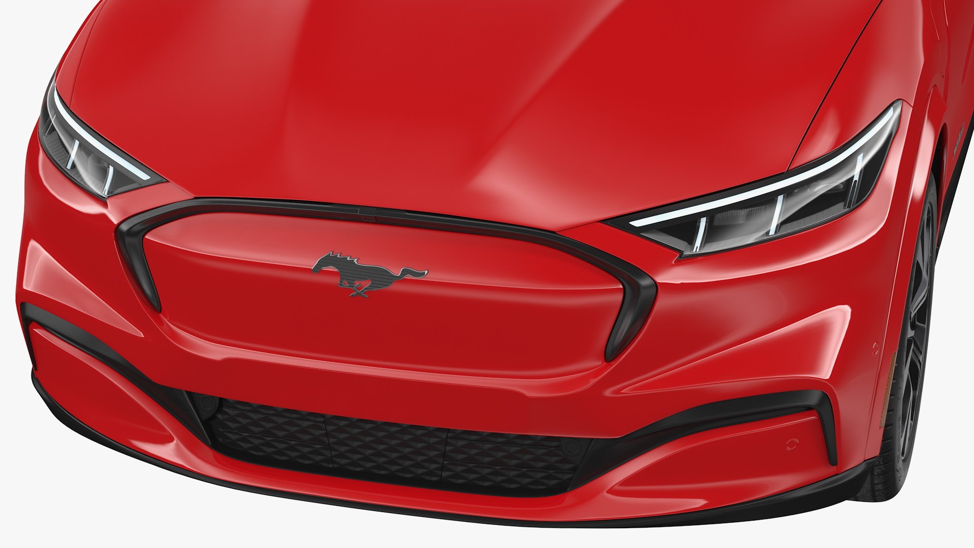 Mustang mach-e rigged 3D model - TurboSquid 1520955