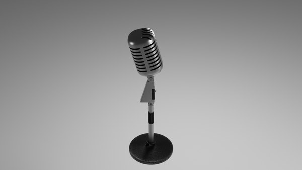 Microphone mic model - TurboSquid 1692552