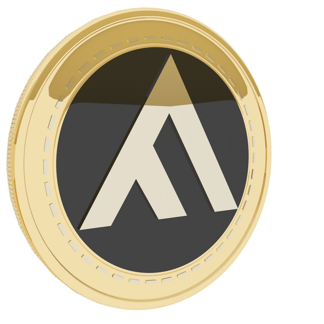 FXPay Cryptocurrency Gold Coin 3D - TurboSquid 1856413