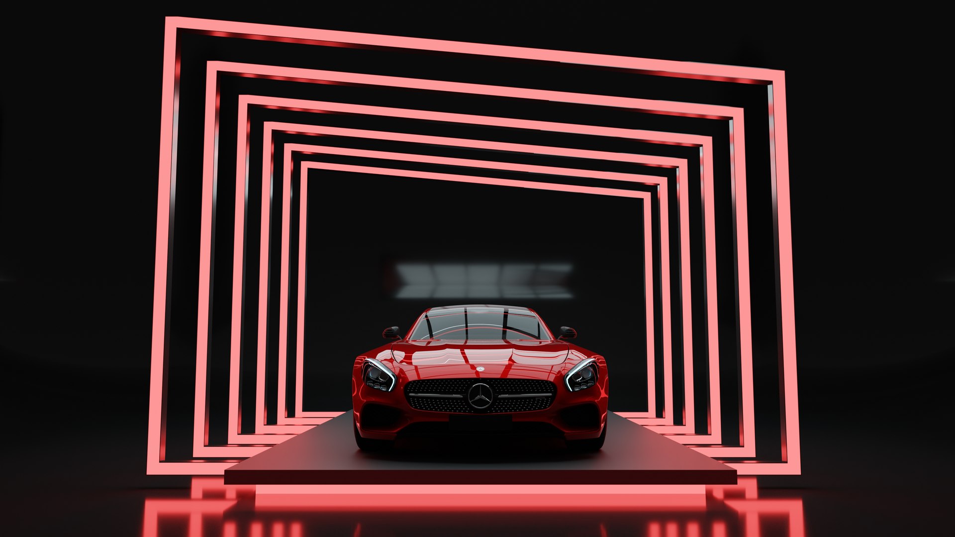 Car Exposition - Showroom Render Scene 3D Model 3D Model - TurboSquid ...