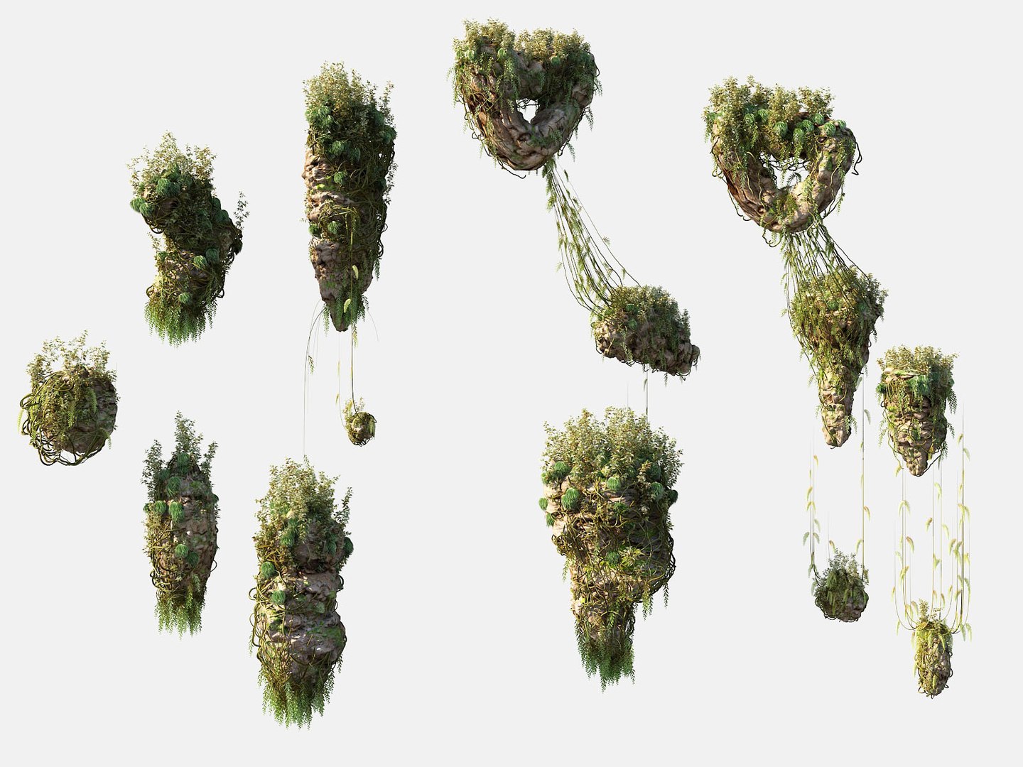 3D Avatar Rocks Pack - TurboSquid 1166115