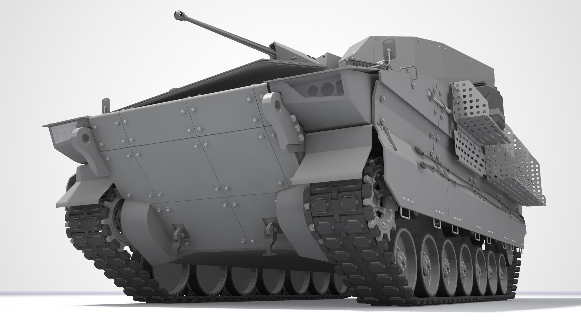 3D ASCOD UT25 Command Vehicle - TurboSquid 2201371