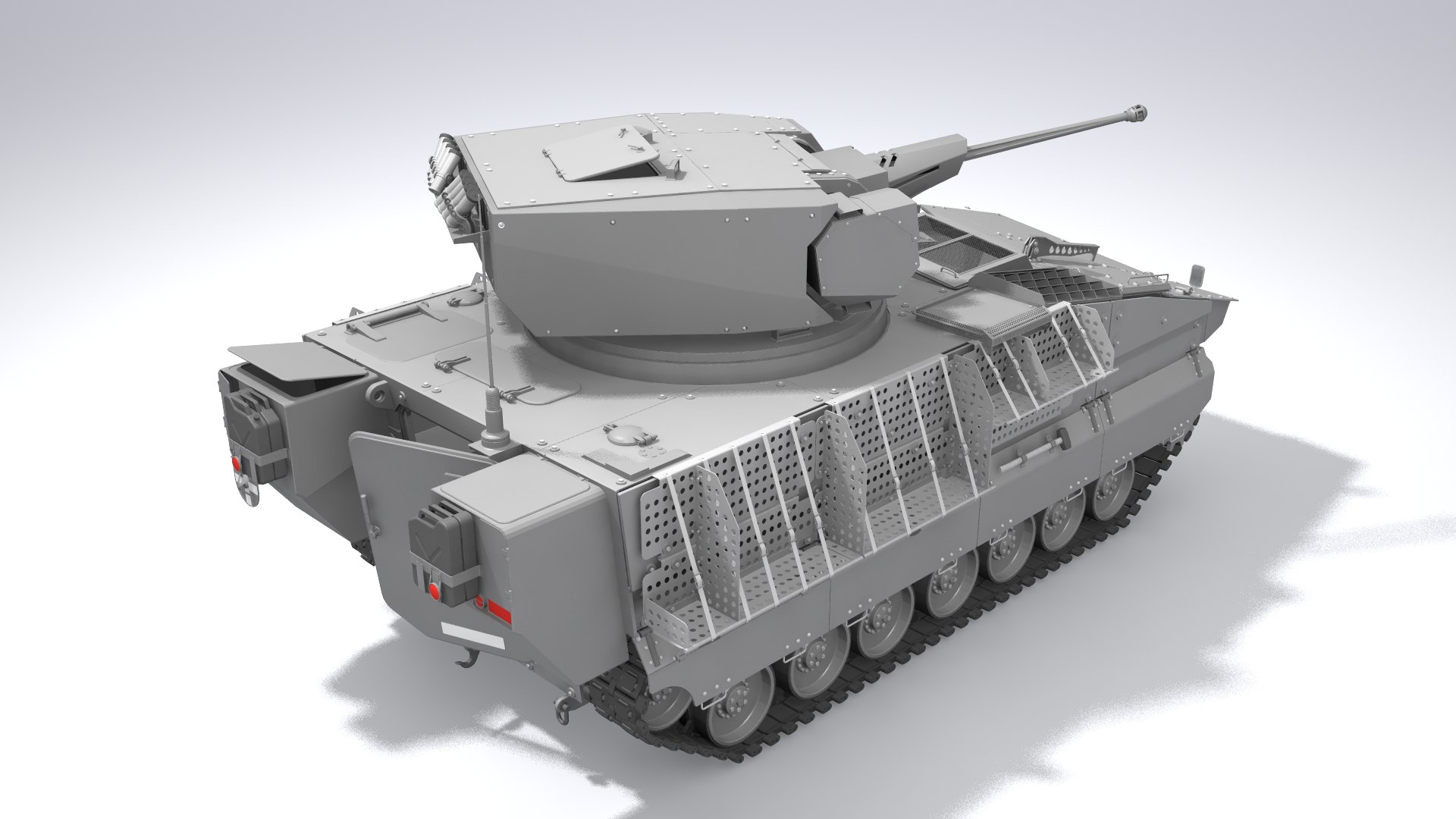 3D ASCOD UT25 Command Vehicle - TurboSquid 2201371