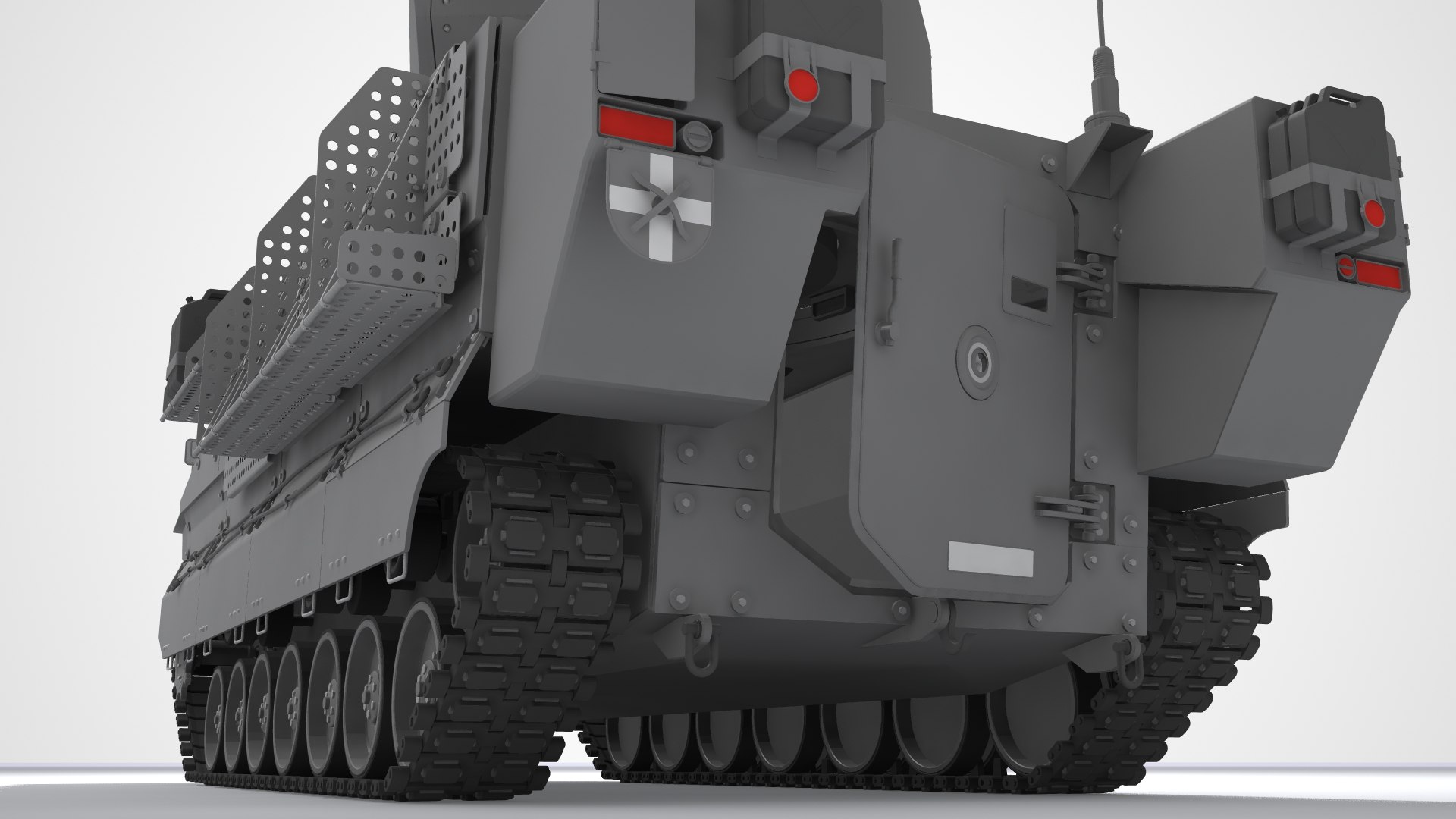 3D ASCOD UT25 Command Vehicle - TurboSquid 2201371