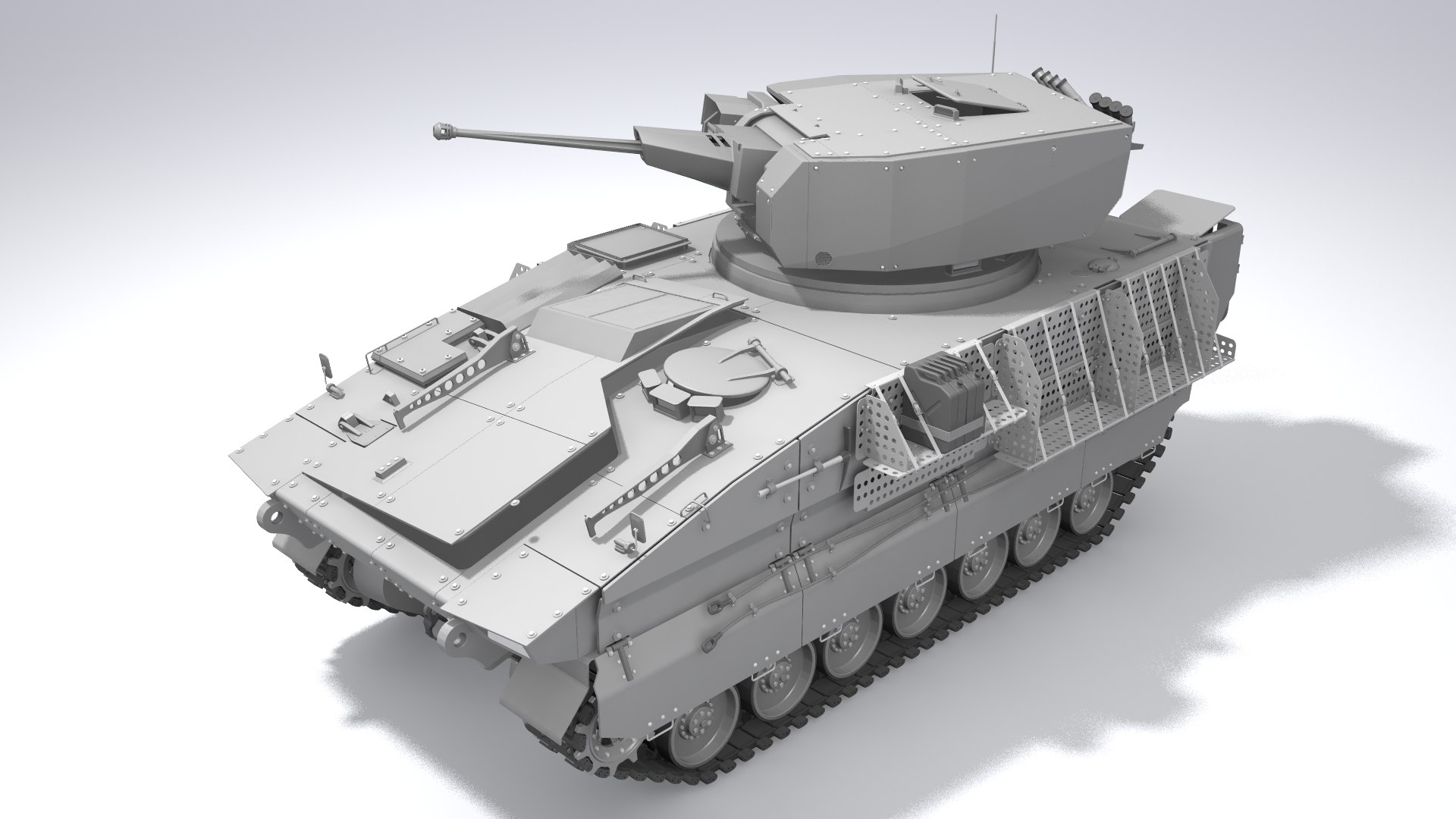 3D ASCOD UT25 Command Vehicle - TurboSquid 2201371