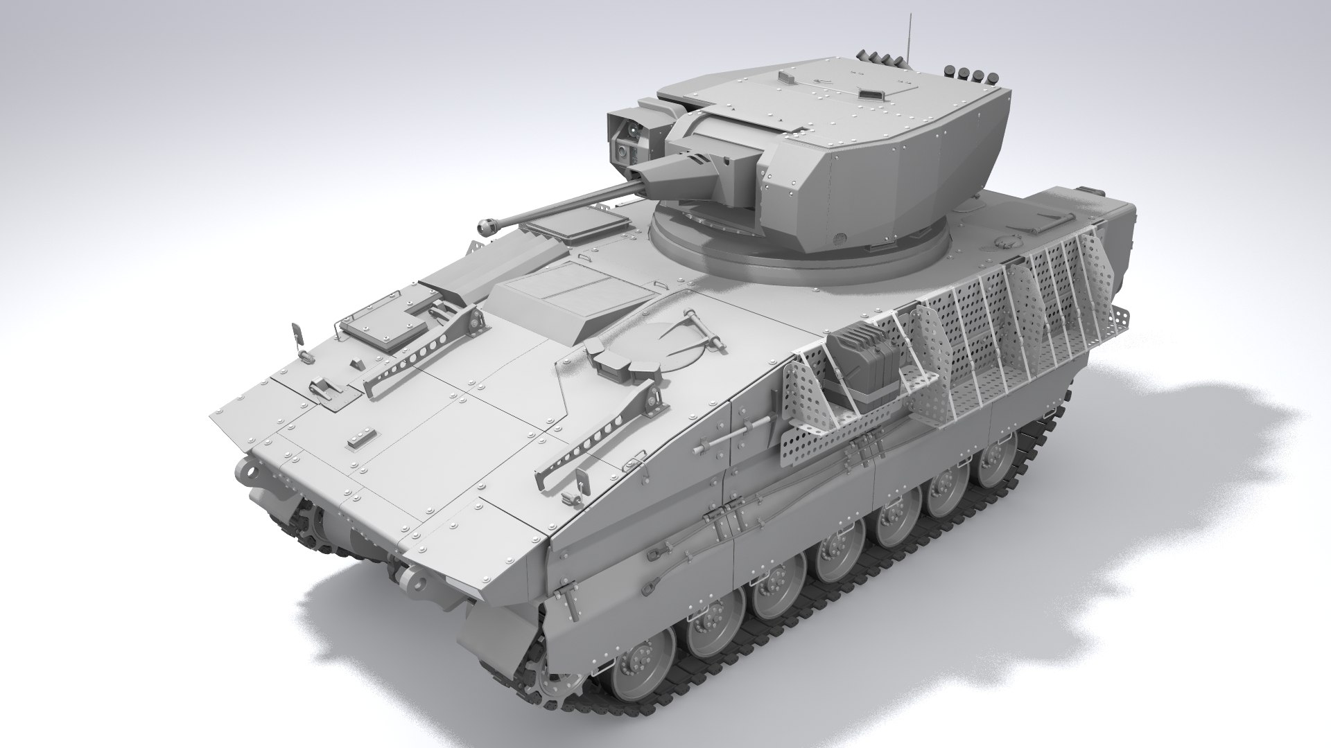 3D ASCOD UT25 Command Vehicle - TurboSquid 2201371