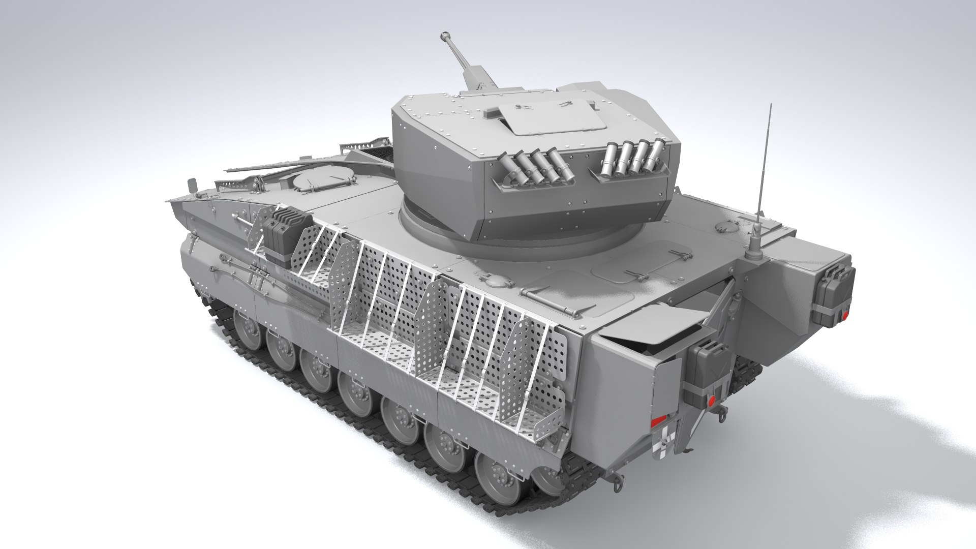 3D ASCOD UT25 Command Vehicle - TurboSquid 2201371