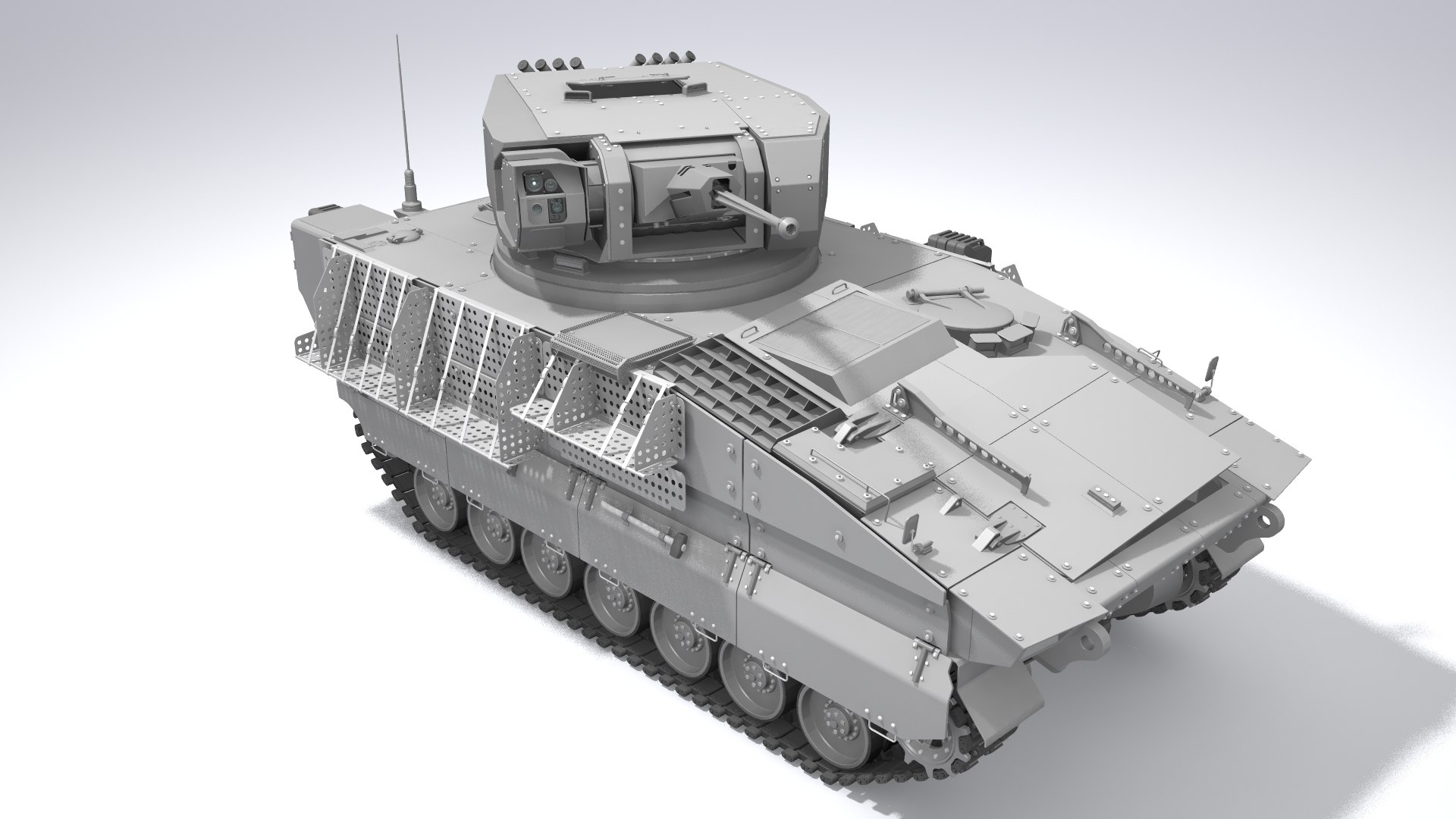 3D ASCOD UT25 Command Vehicle - TurboSquid 2201371