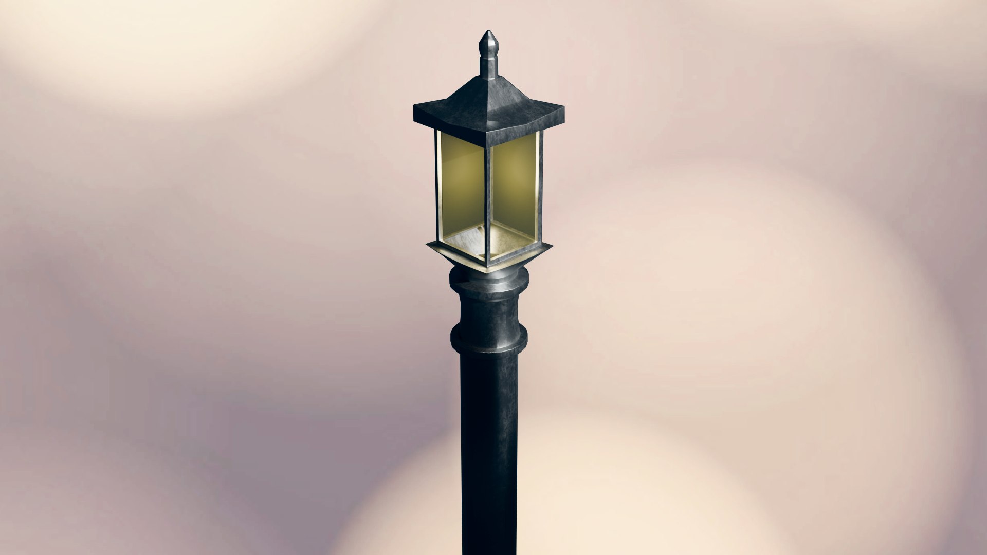 Lamp Post 3D Model - TurboSquid 2275420