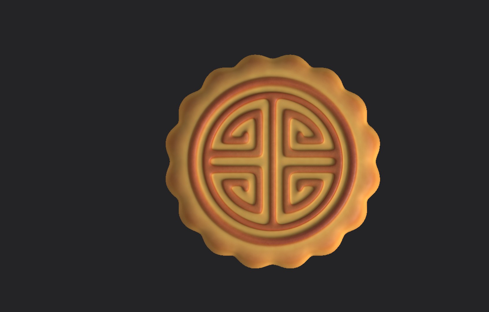 3D Model Moon Cake - TurboSquid 1483239