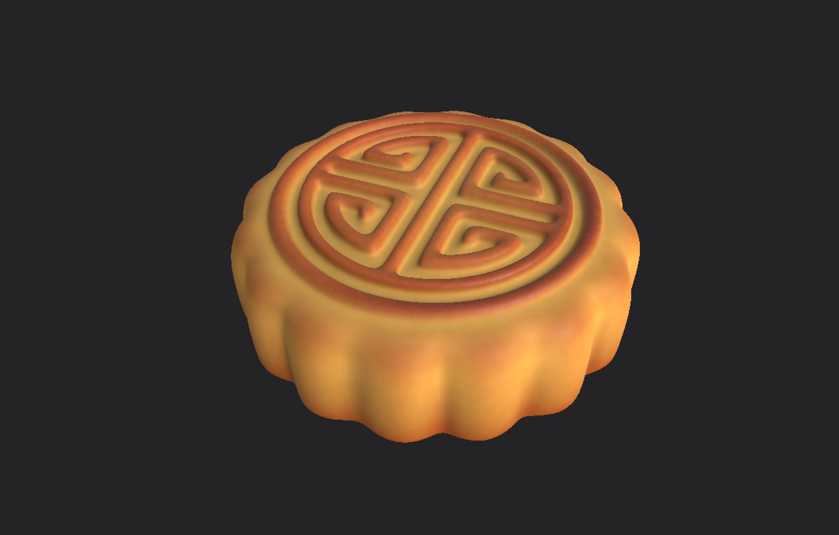 3D Model Moon Cake - TurboSquid 1483239