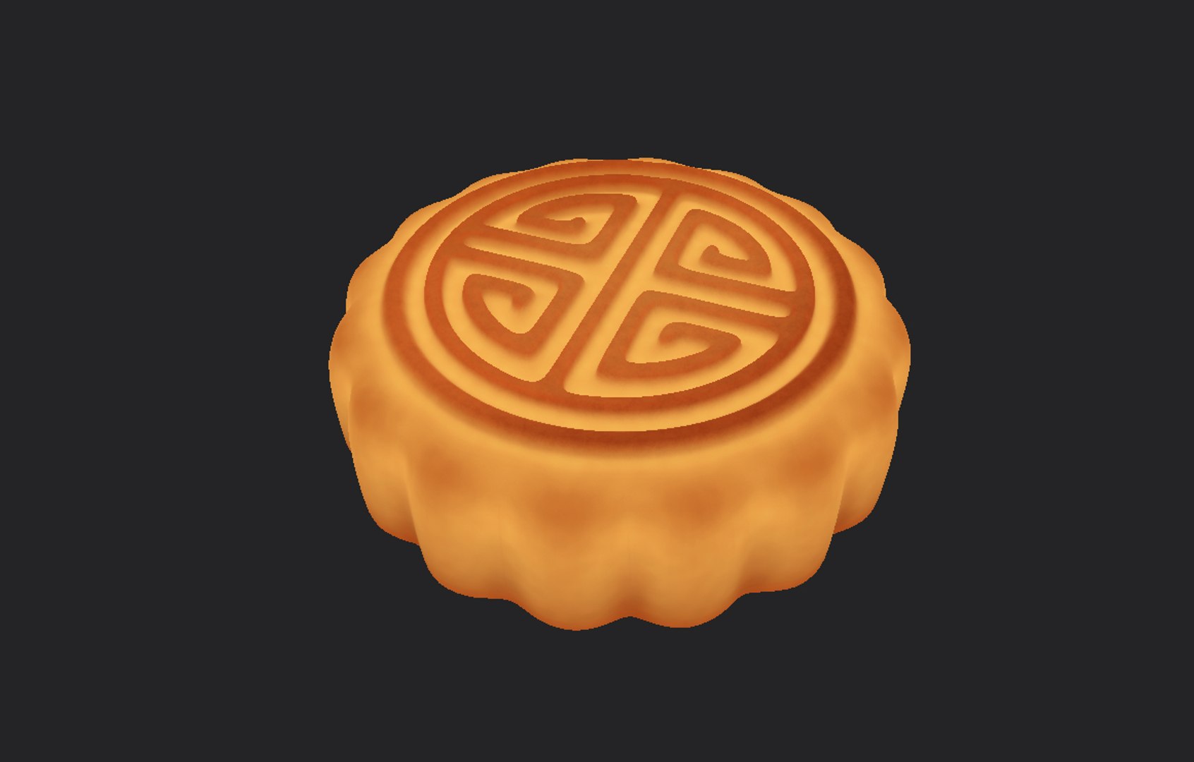 3D Model Moon Cake - TurboSquid 1483239