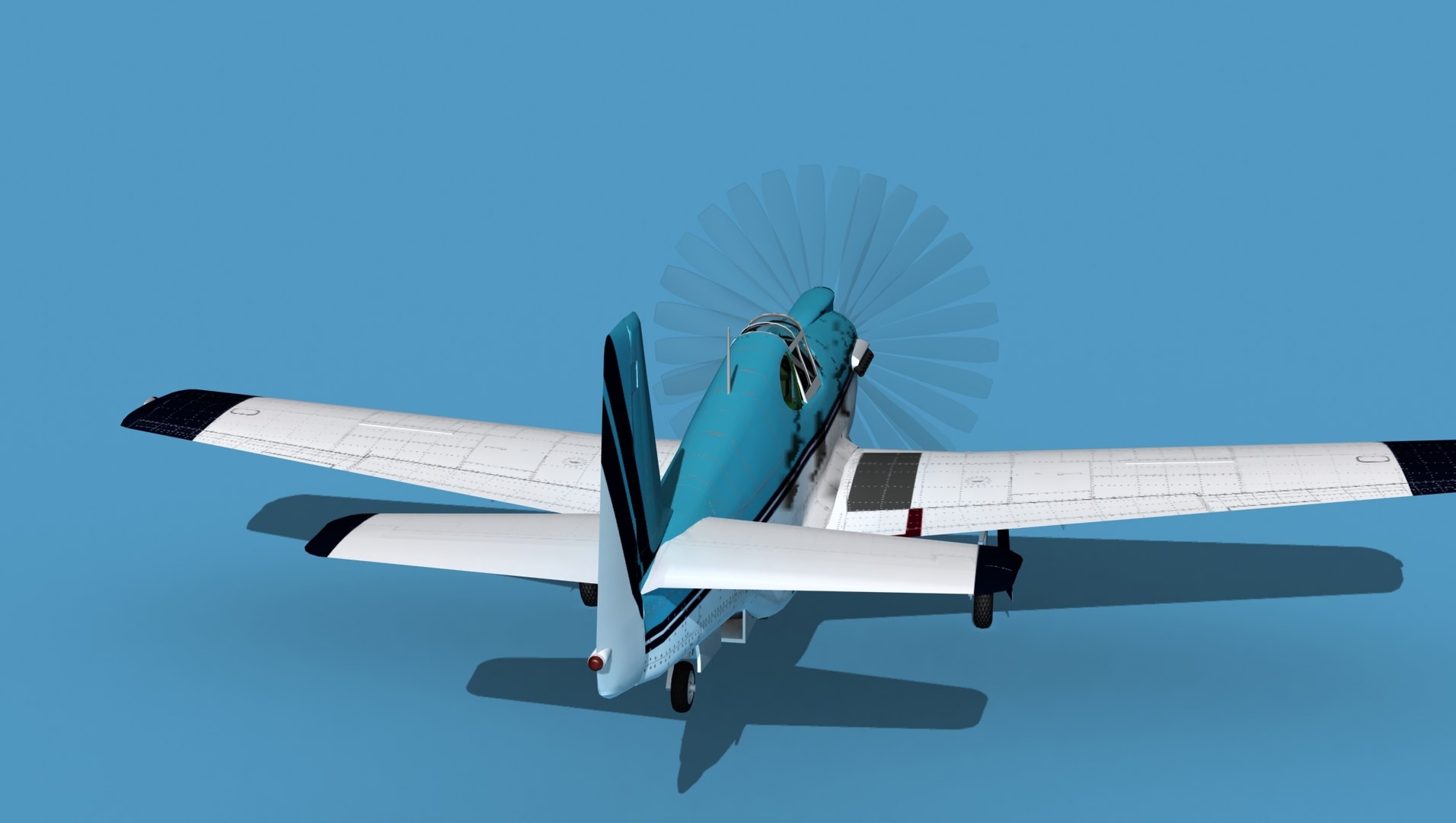 3D North American A-36A Apache S01 Racer Model - TurboSquid 1921994