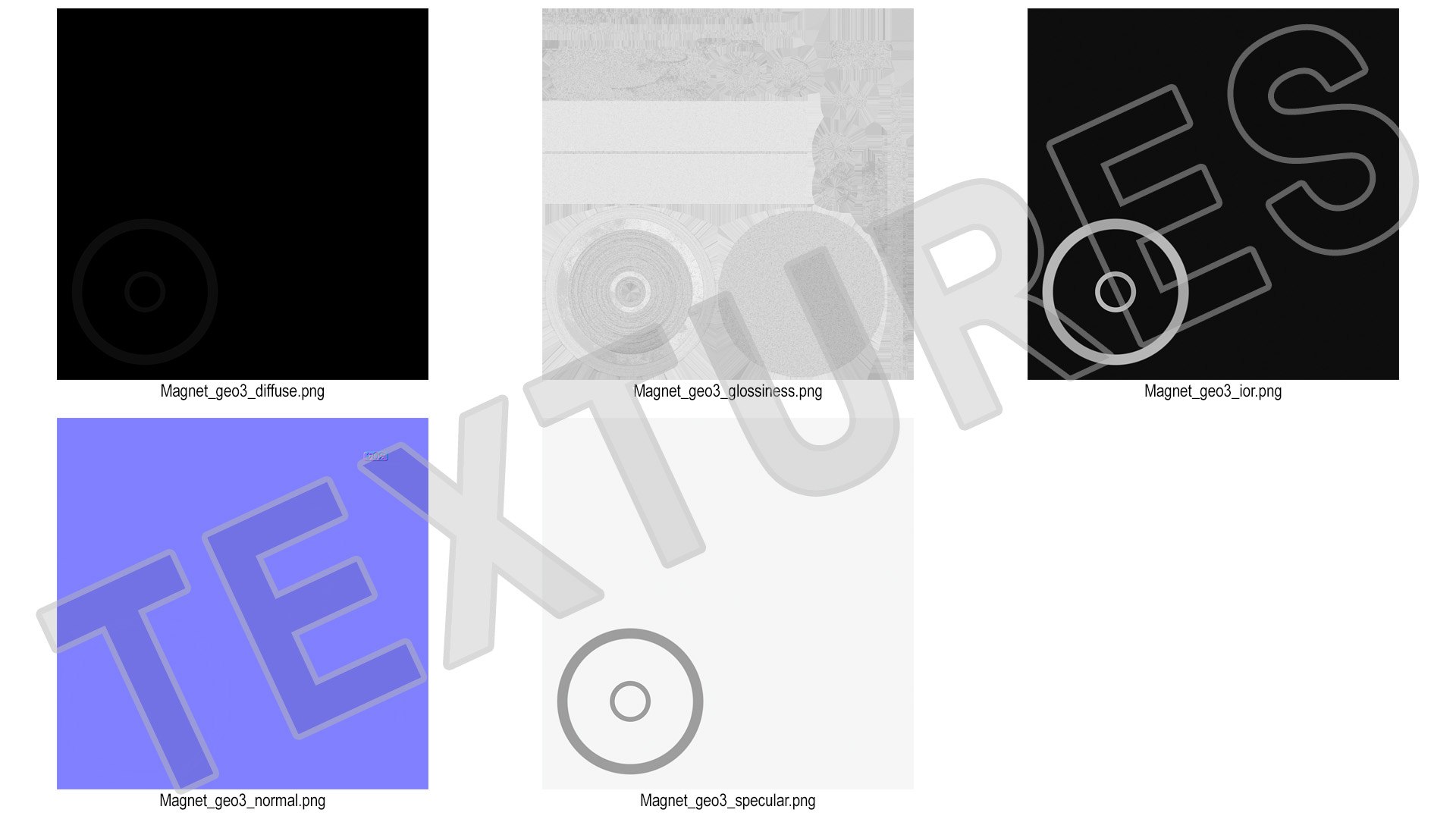 3D Recovery Magnet model - TurboSquid 1985428