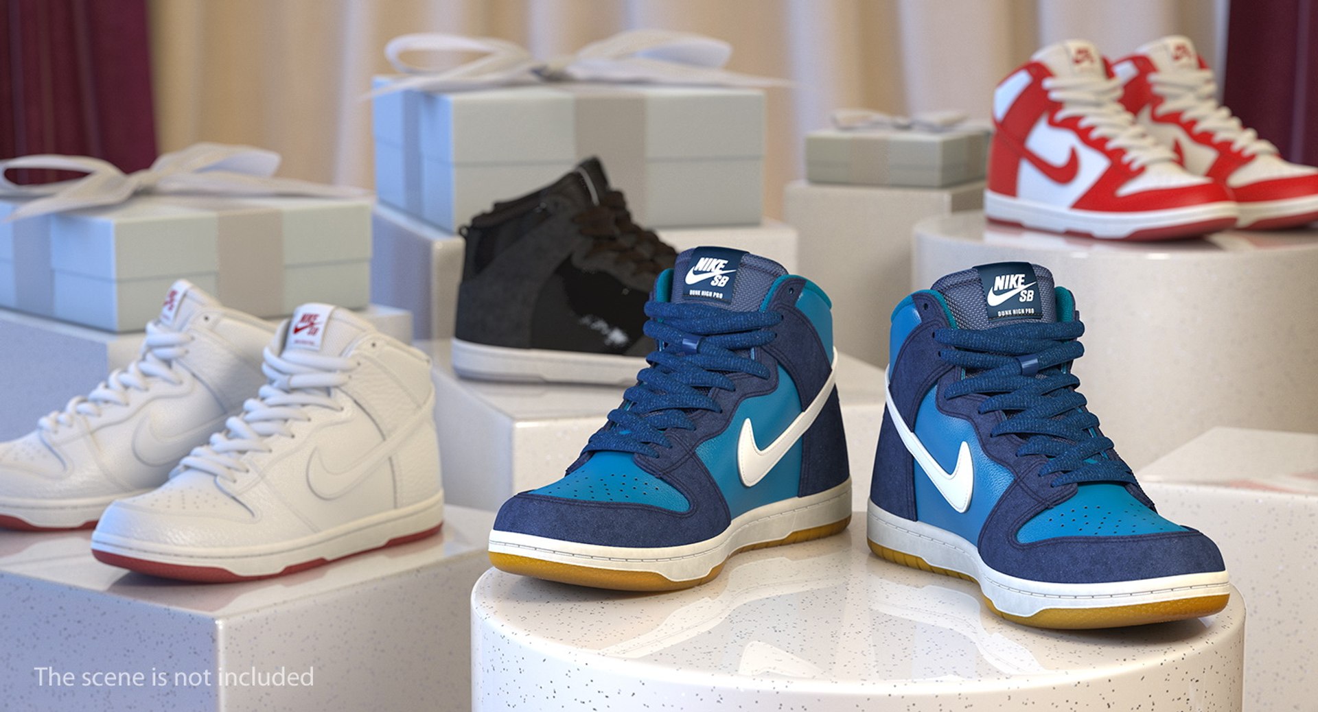 Skateboarding Shoe Nike Sb Model - TurboSquid 1381752