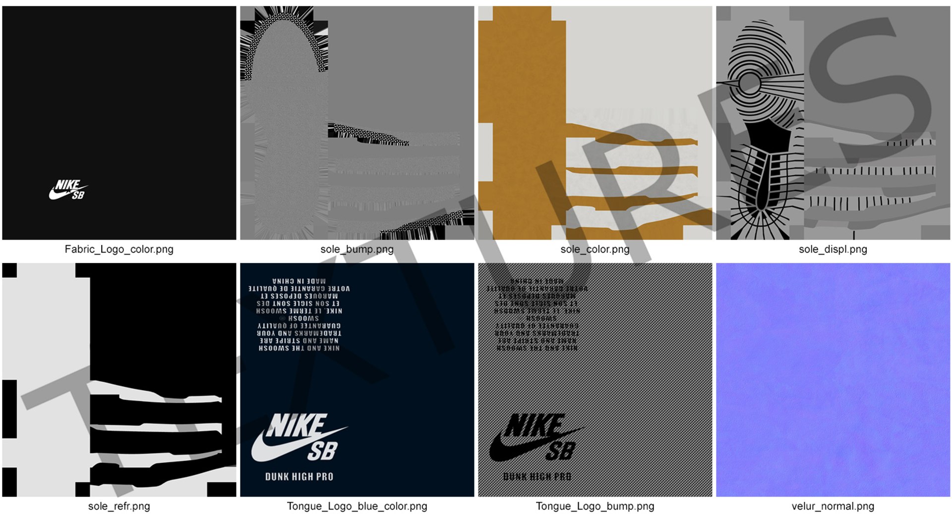 Skateboarding Shoe Nike Sb Model - TurboSquid 1381752