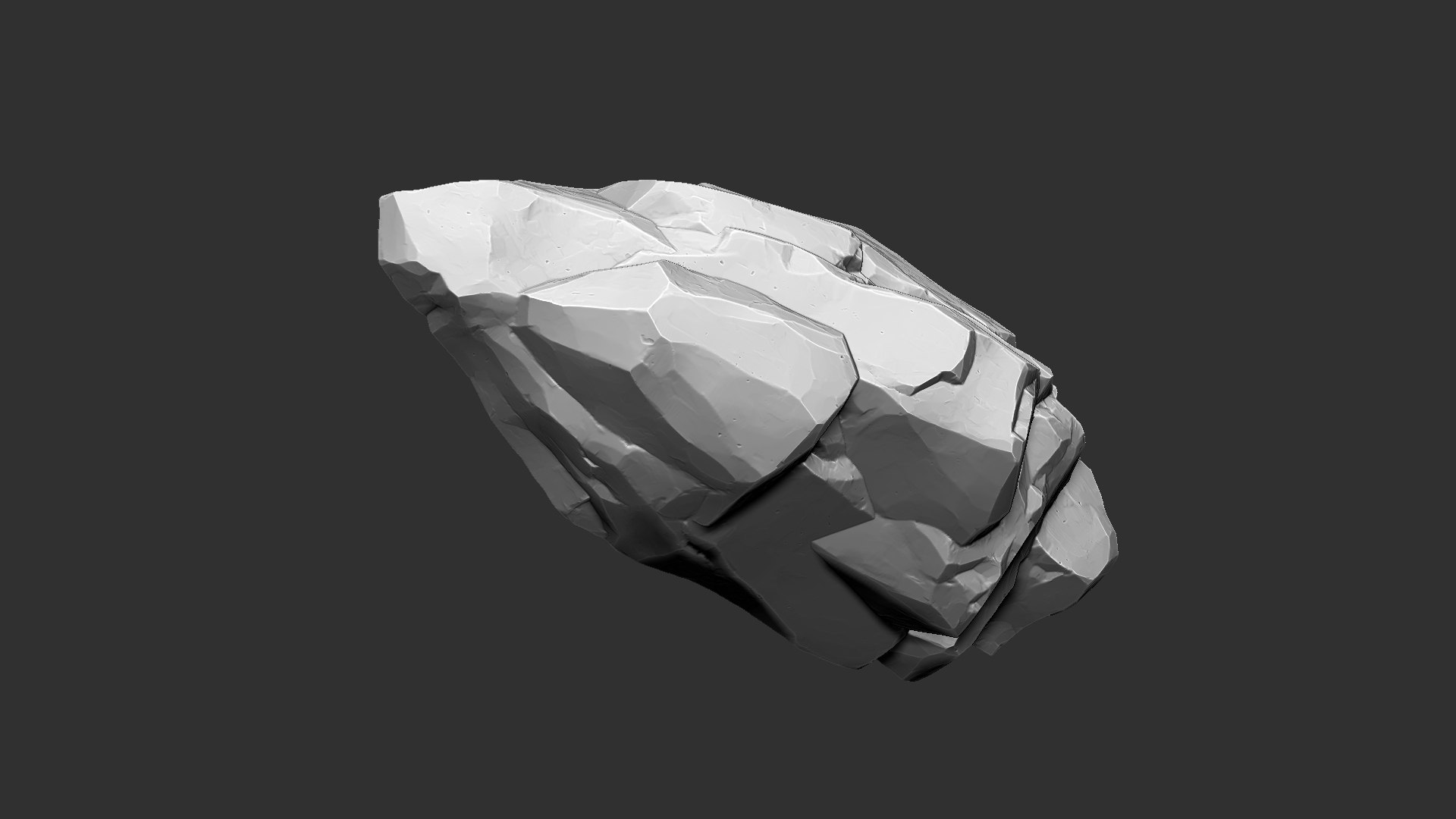 3D Mountain Rock Zbrush Sculpt - TurboSquid 2062910