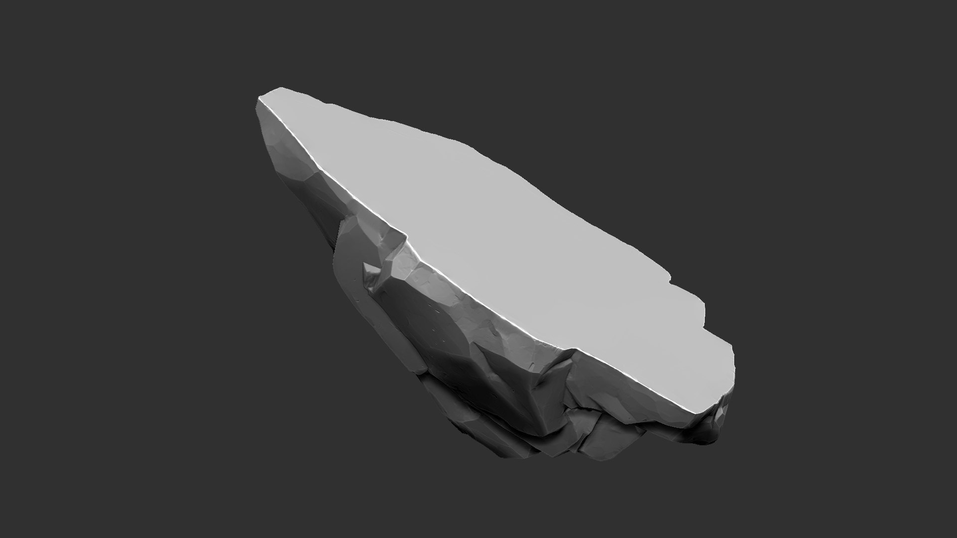 3D Mountain Rock Zbrush Sculpt - TurboSquid 2062910