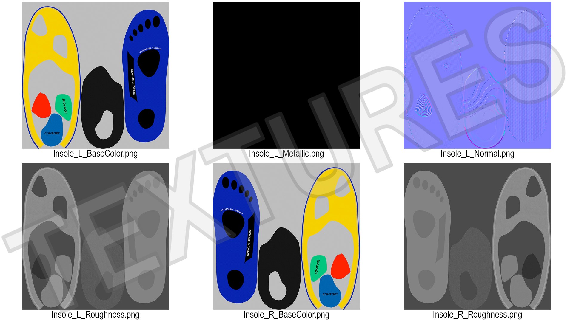 3D Orthopedic Sport Shoe Insole - TurboSquid 2320609