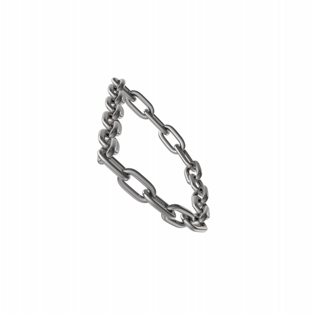 Chain Letter D 3D Model - TurboSquid 2023065