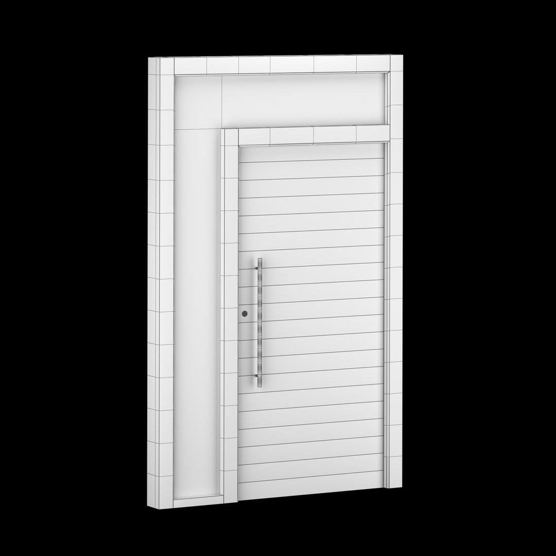 Exterior Large Doors model - TurboSquid 1819581