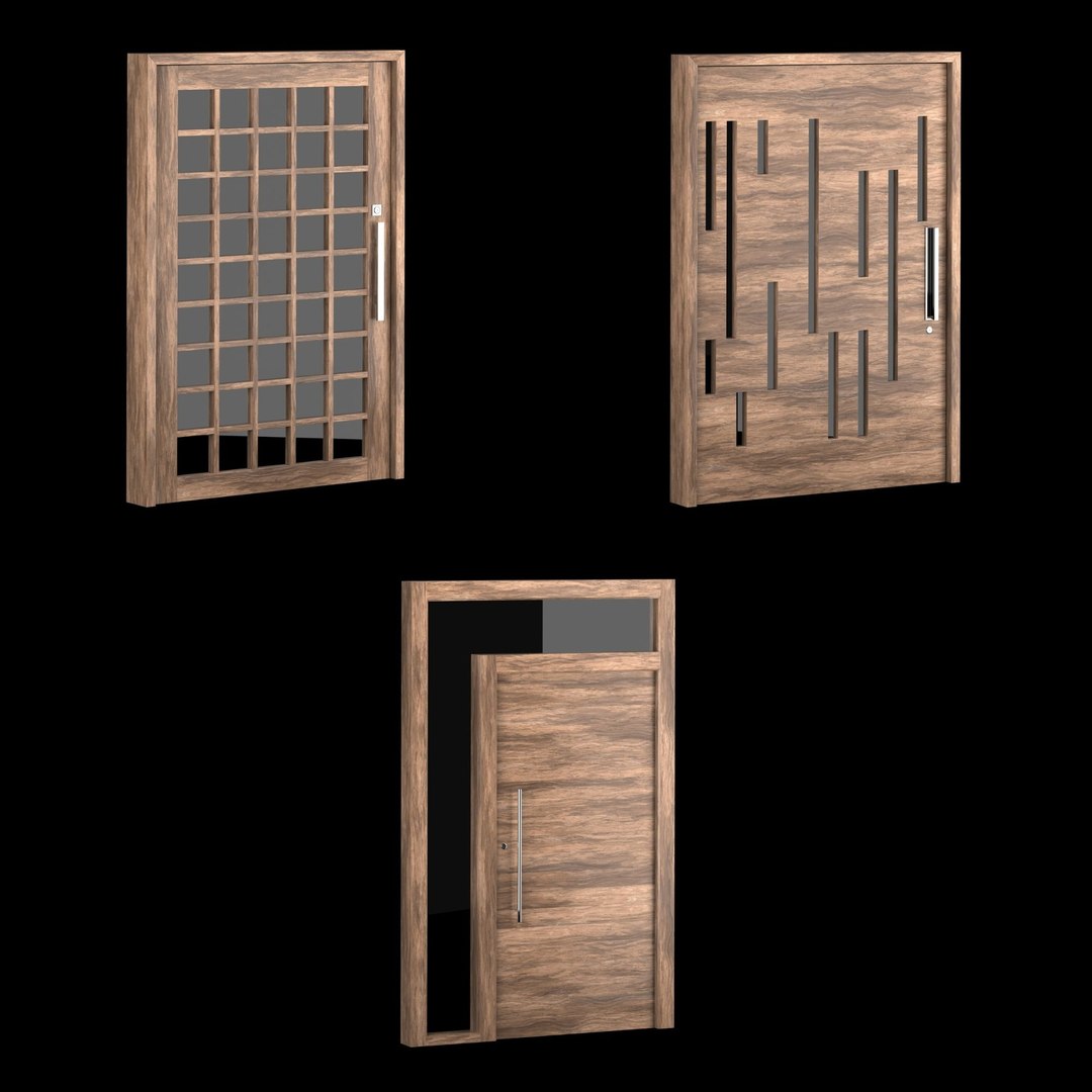 Exterior Large Doors model - TurboSquid 1819581