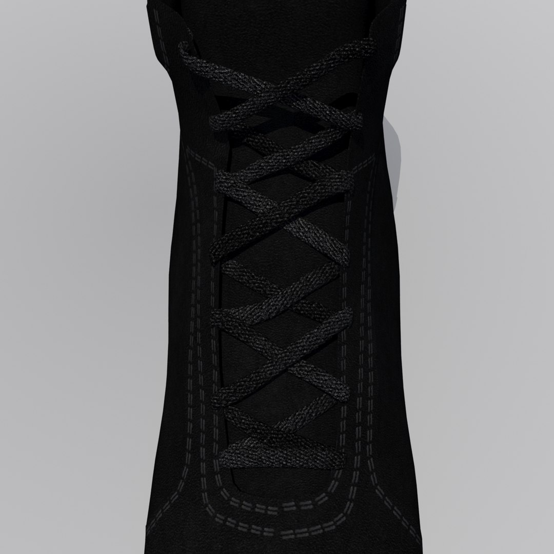 racing boots 3d model