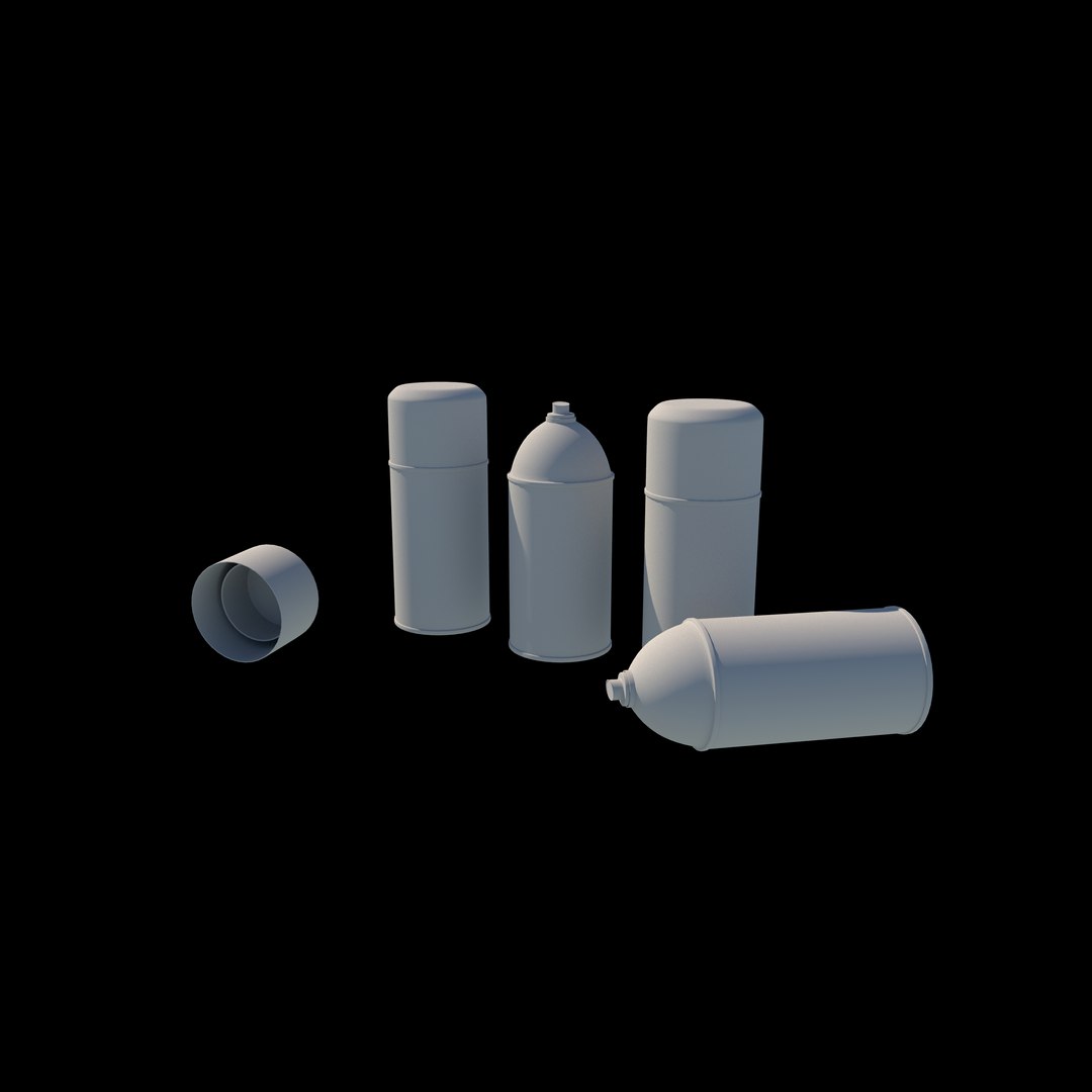 Spray Can 3D Model 3D Model - TurboSquid 2361124
