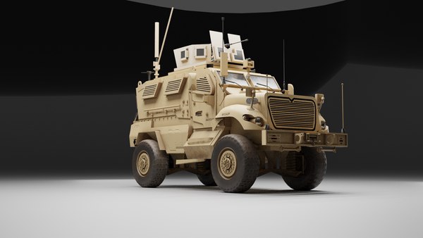 Maxxpro tank navistar 3D - TurboSquid 1679465