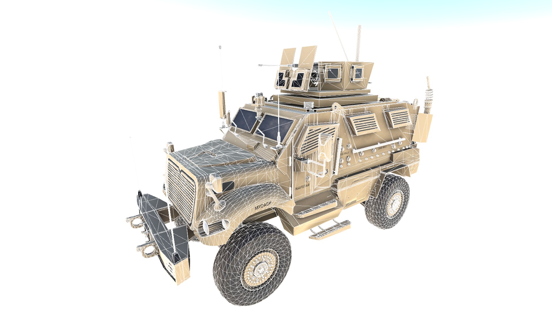 Maxxpro Tank Navistar 3D - TurboSquid 1679465