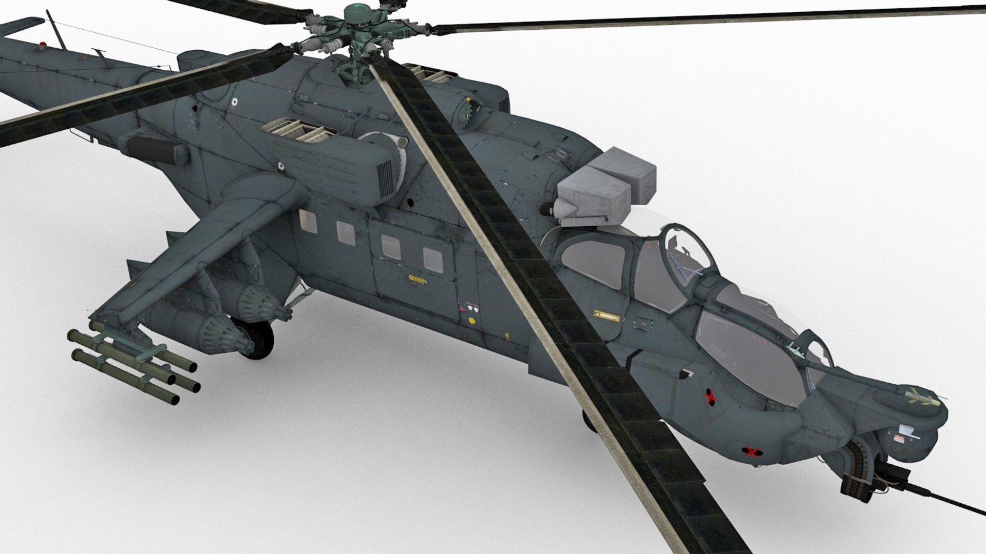 3D Mil Mi-35m - TurboSquid 1374646