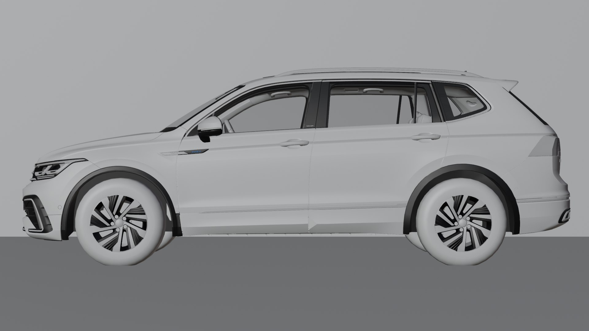Volkswagen Tiguan R-Line 2021 3D Model 3D Model - TurboSquid 2347833