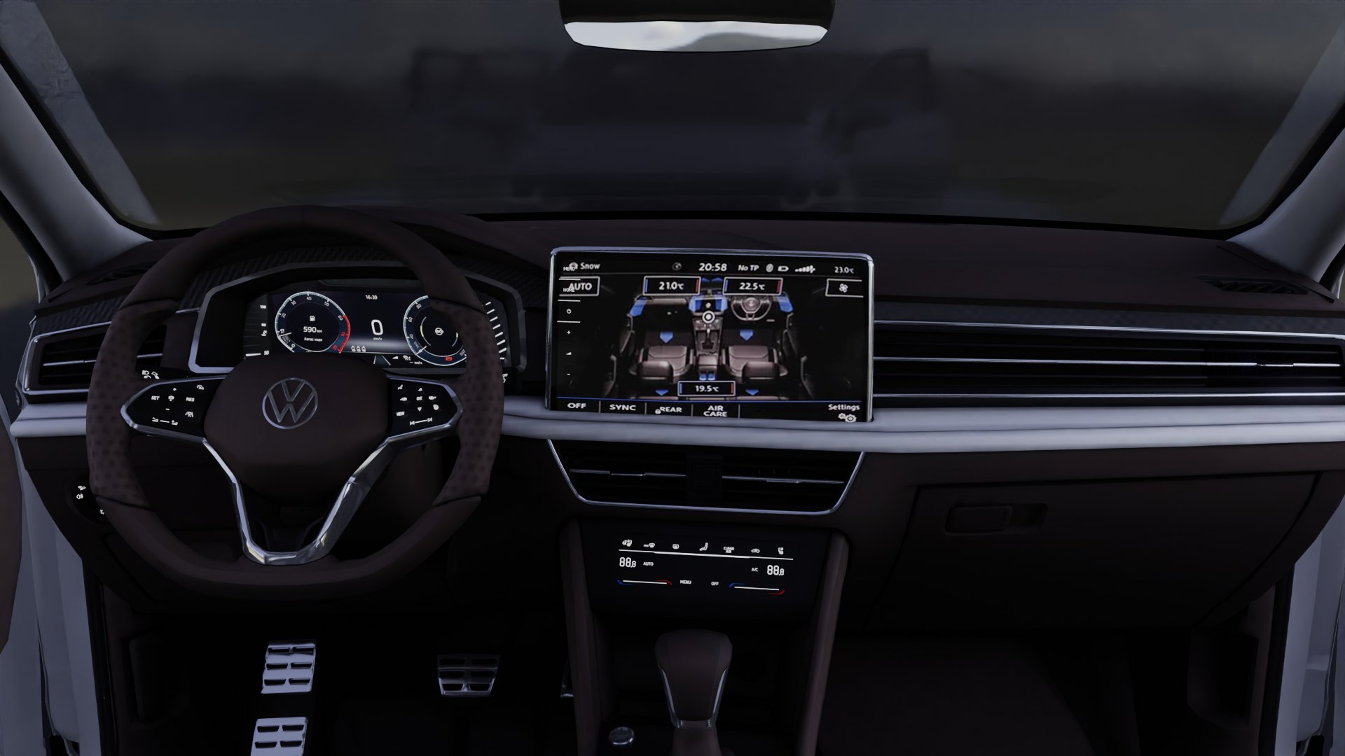 Volkswagen Tiguan R-Line 2021 3D Model 3D Model - TurboSquid 2347833