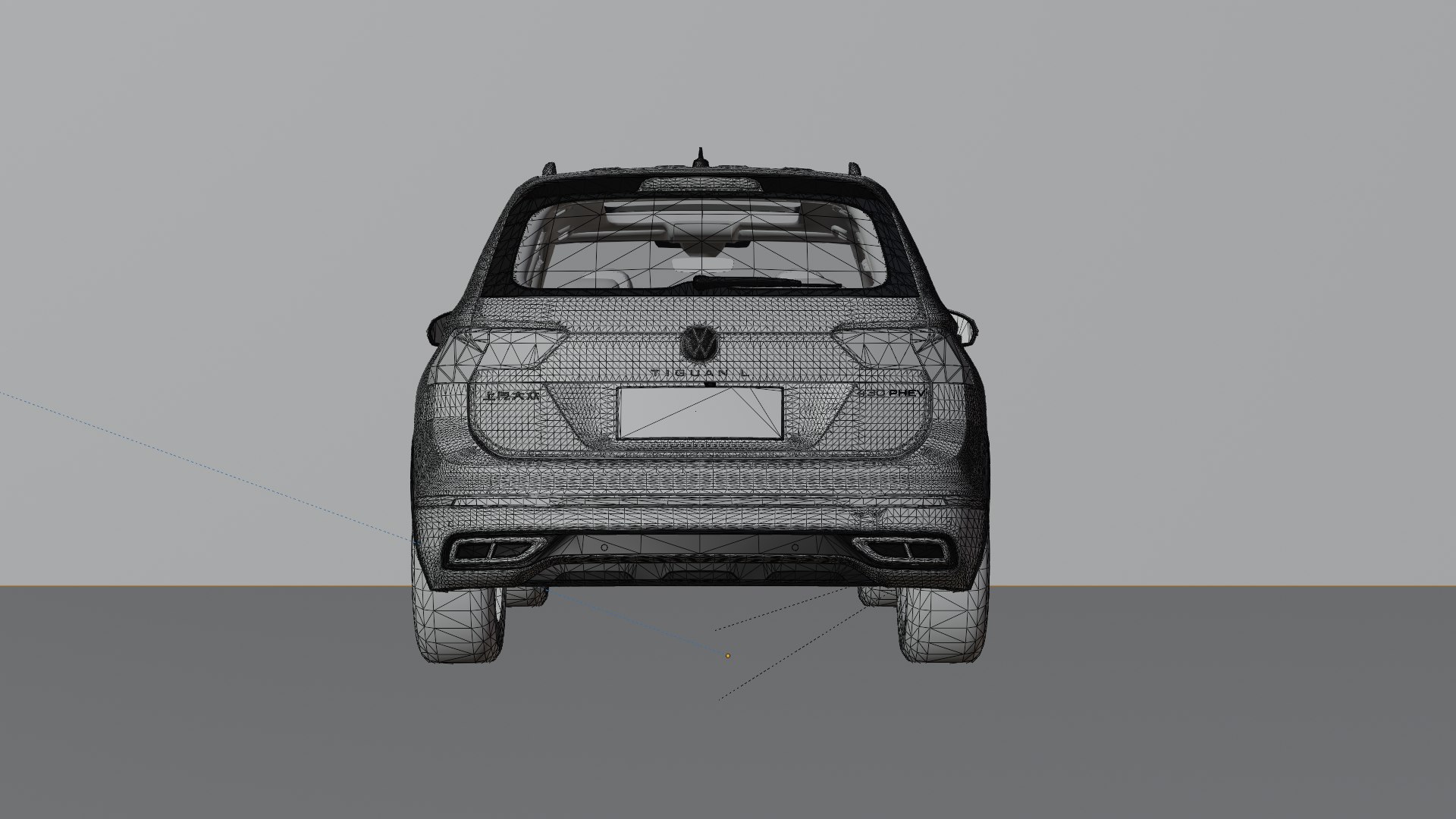 Volkswagen Tiguan R-Line 2021 3D Model 3D Model - TurboSquid 2347833
