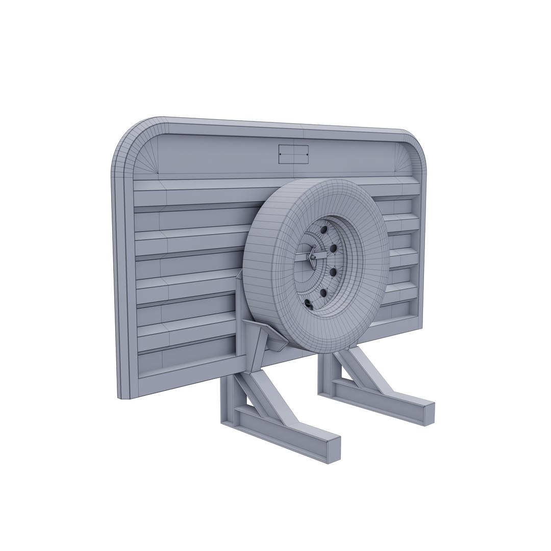 Merrit Headache Rack St 3D Model - TurboSquid 1638758