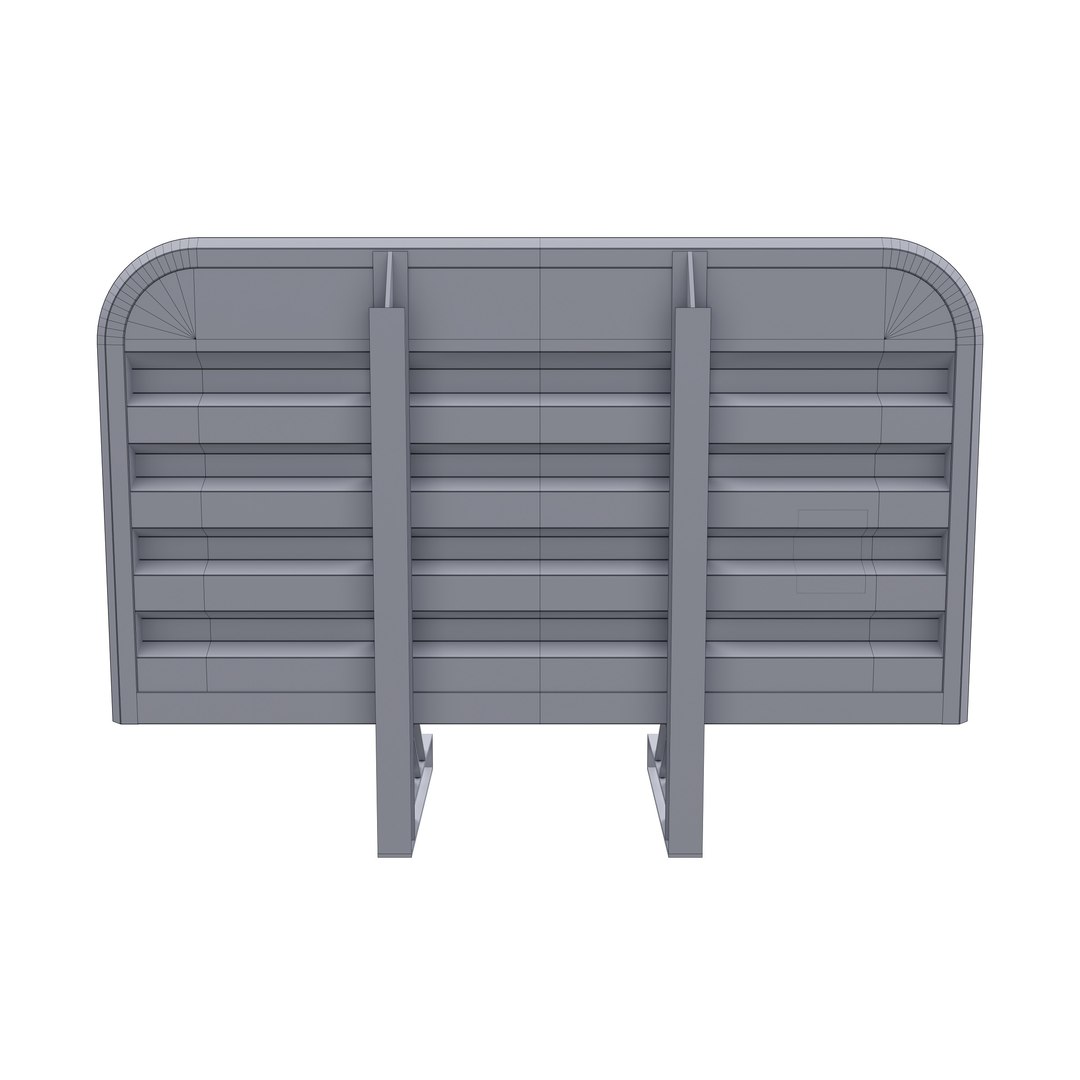 Merrit Headache Rack St 3D Model - TurboSquid 1638758