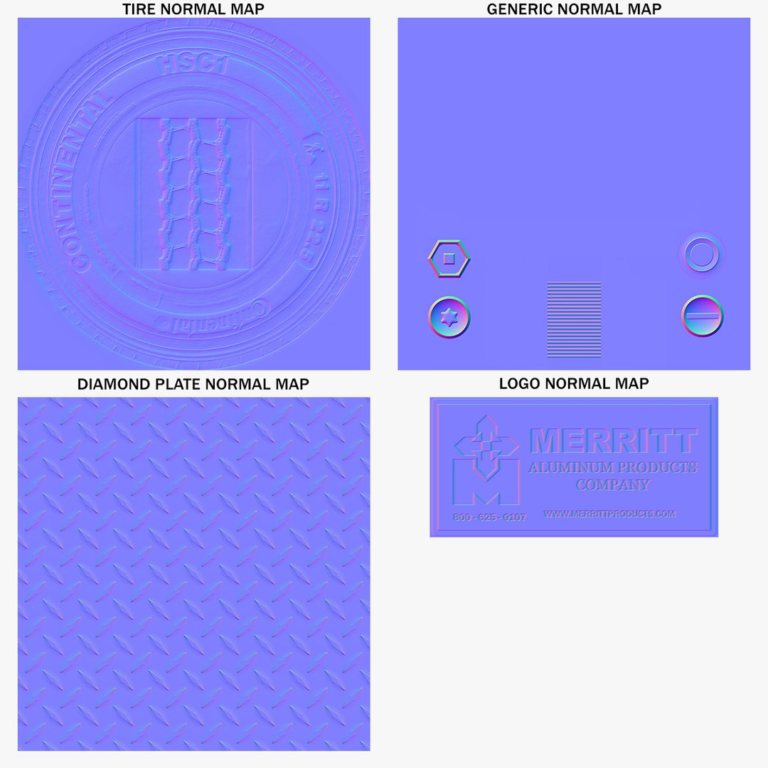 Merrit Headache Rack St 3D Model - TurboSquid 1638758