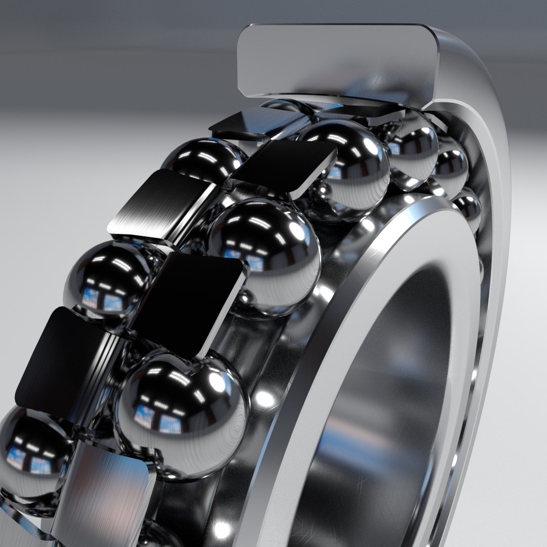 3D Model Double Row Radial Ball - TurboSquid 1427274