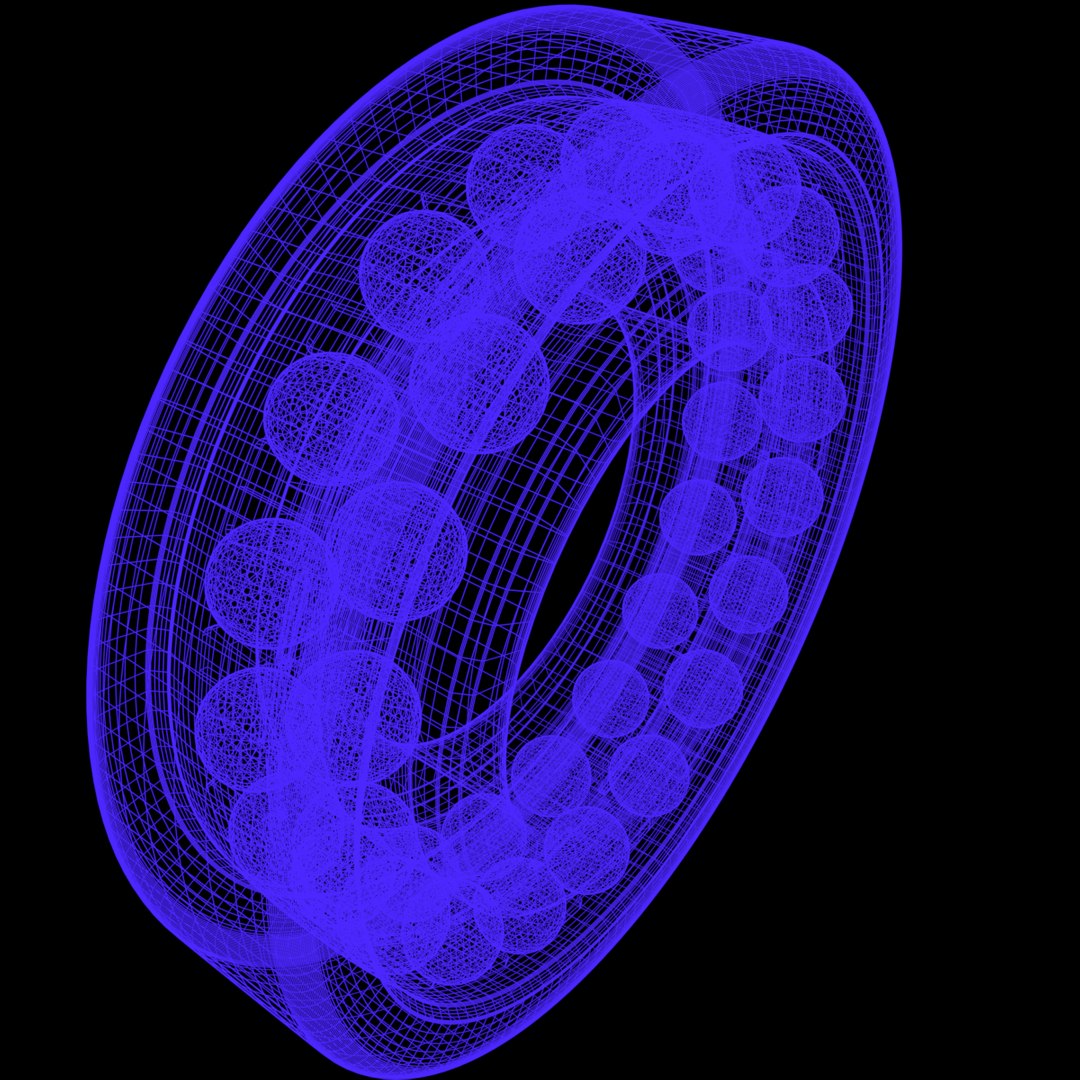 3D Model Double Row Radial Ball - TurboSquid 1427274