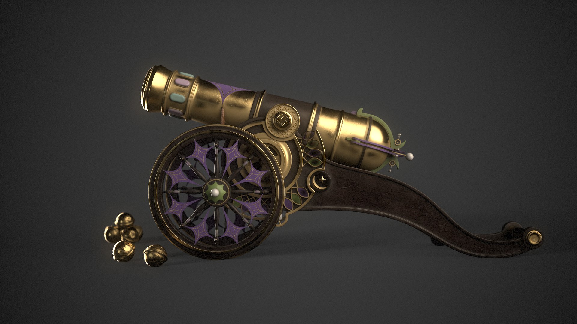 Cannon 3D Model - TurboSquid 2359691