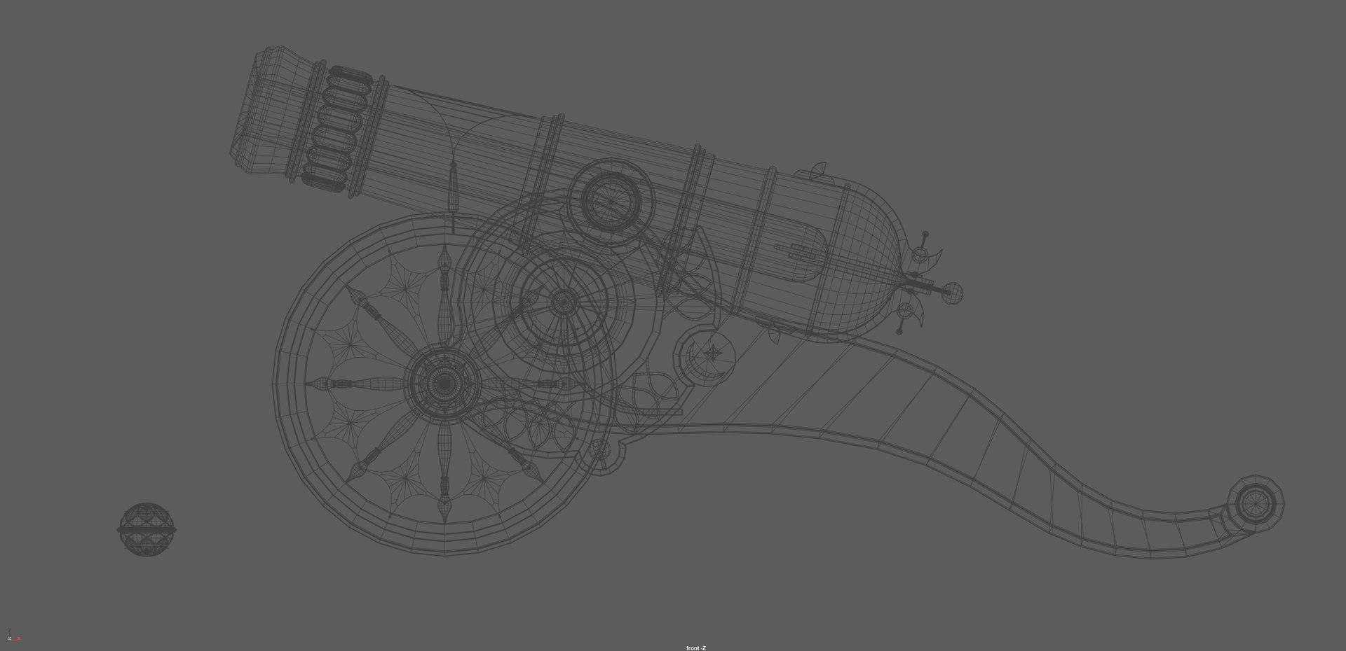 Cannon 3D Model - TurboSquid 2359691