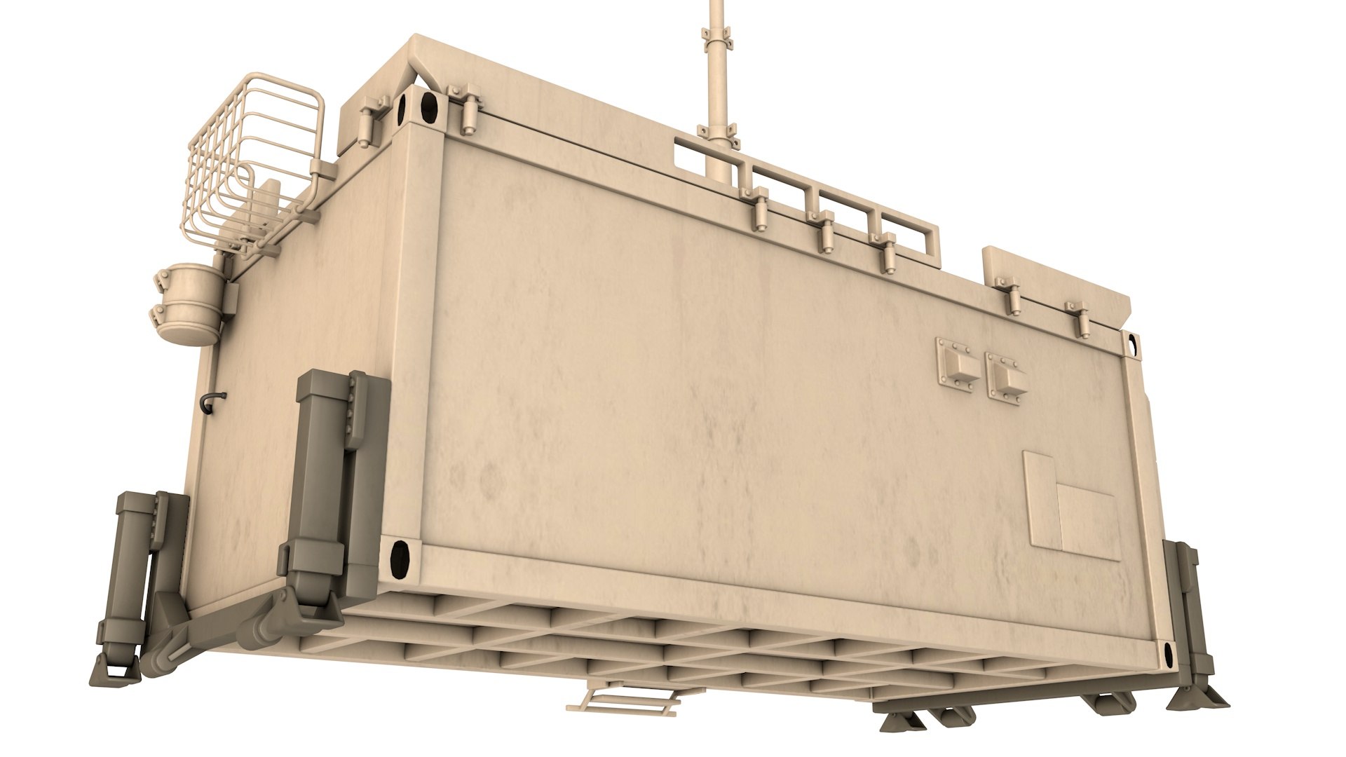 3D Iron Dome Battle Management Control Unit - TurboSquid 2016160