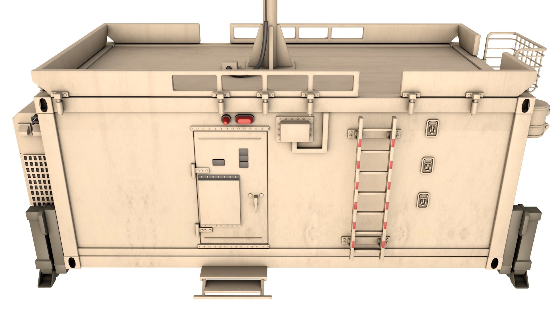 3D Iron Dome Battle Management Control Unit - TurboSquid 2016160