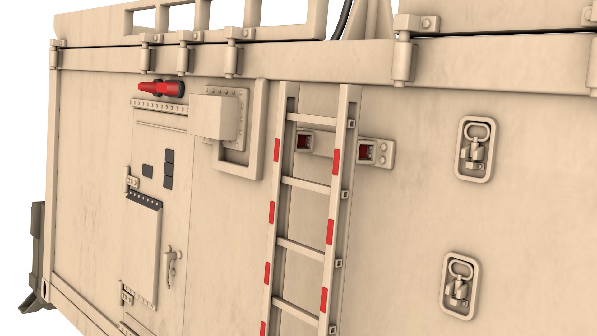 3D Iron Dome Battle Management Control Unit - TurboSquid 2016160