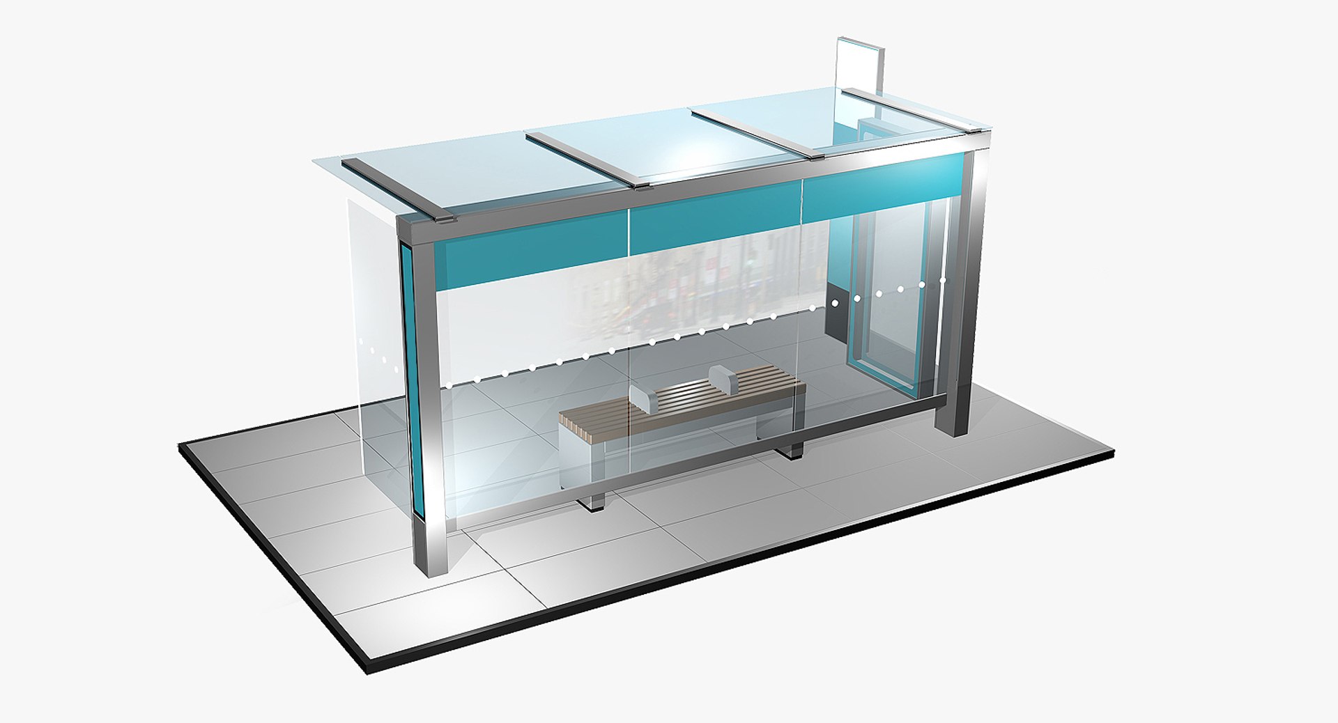 Bas Station 3d Max