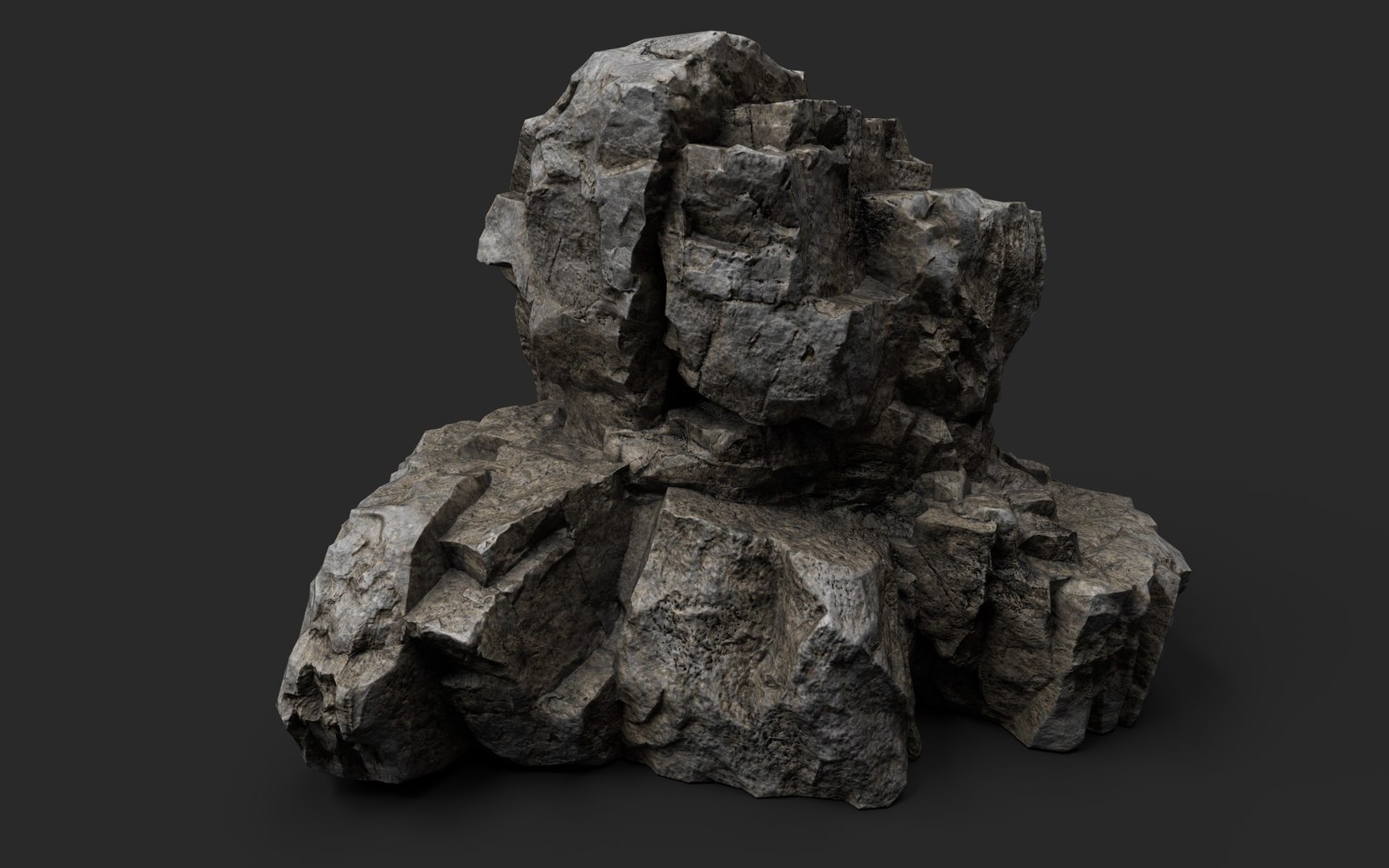 Rock 22-3 3D - TurboSquid 1939505