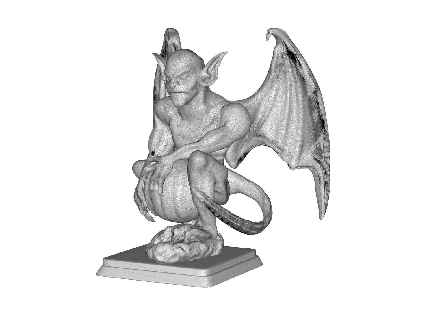 Gargoyle 3D Model - TurboSquid 2229521