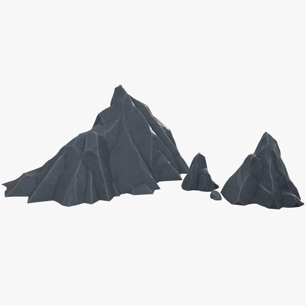 3D stylized rocks model - TurboSquid 1376259