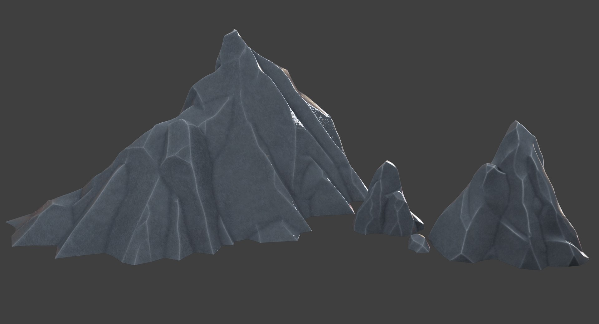 3D stylized rocks model - TurboSquid 1376259